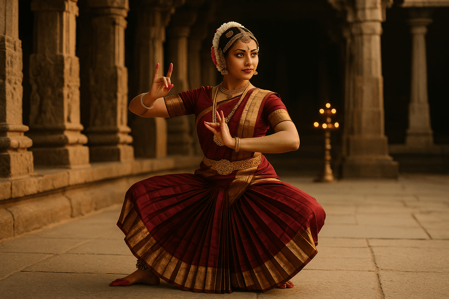 stick dancing indian